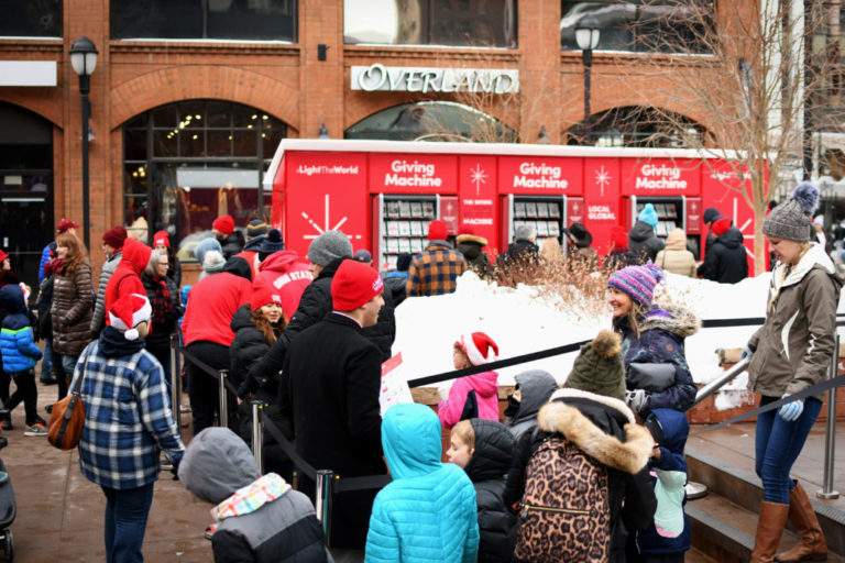 Denver LDS Light the World Giving Machines - Water For People
