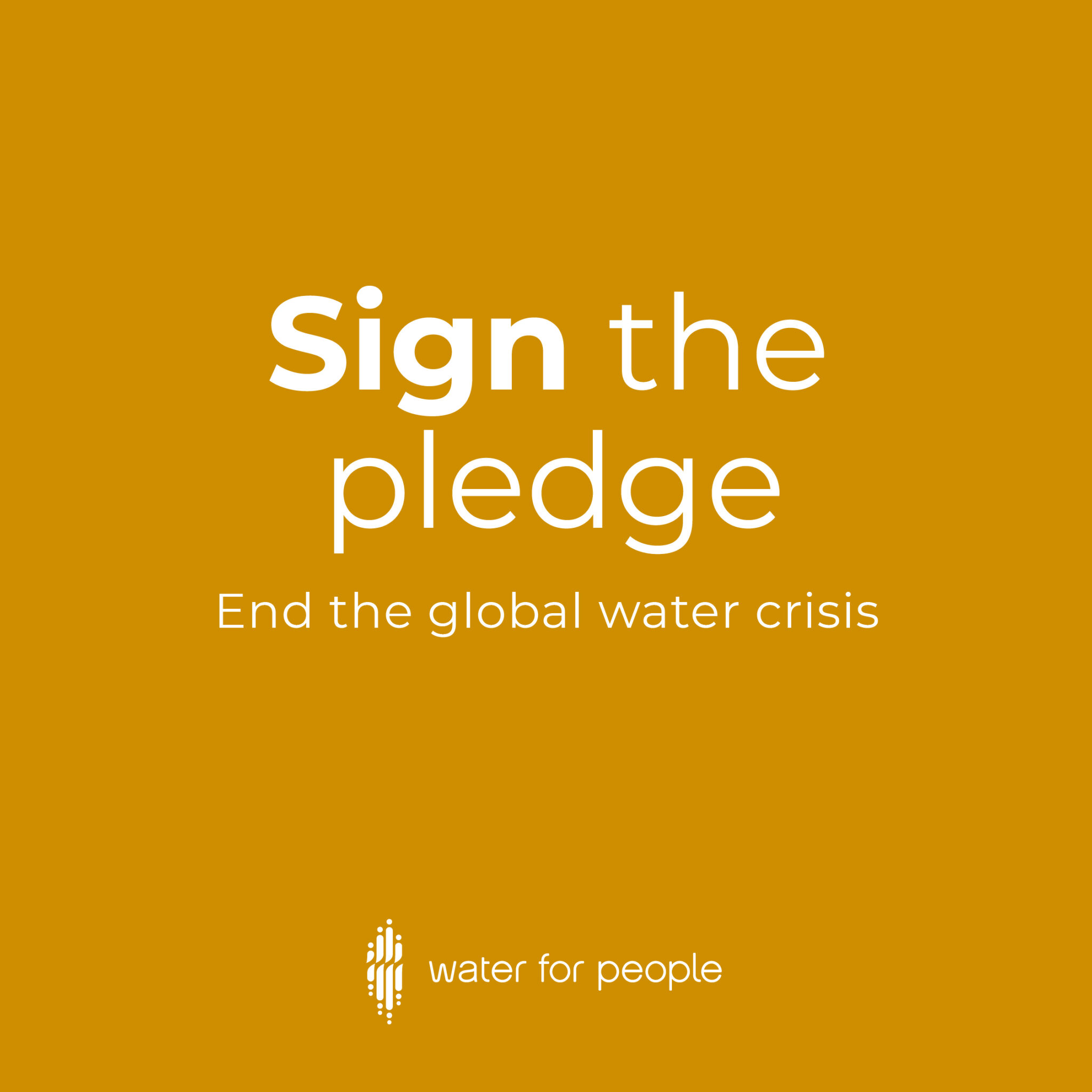 World Water Day | Water For People